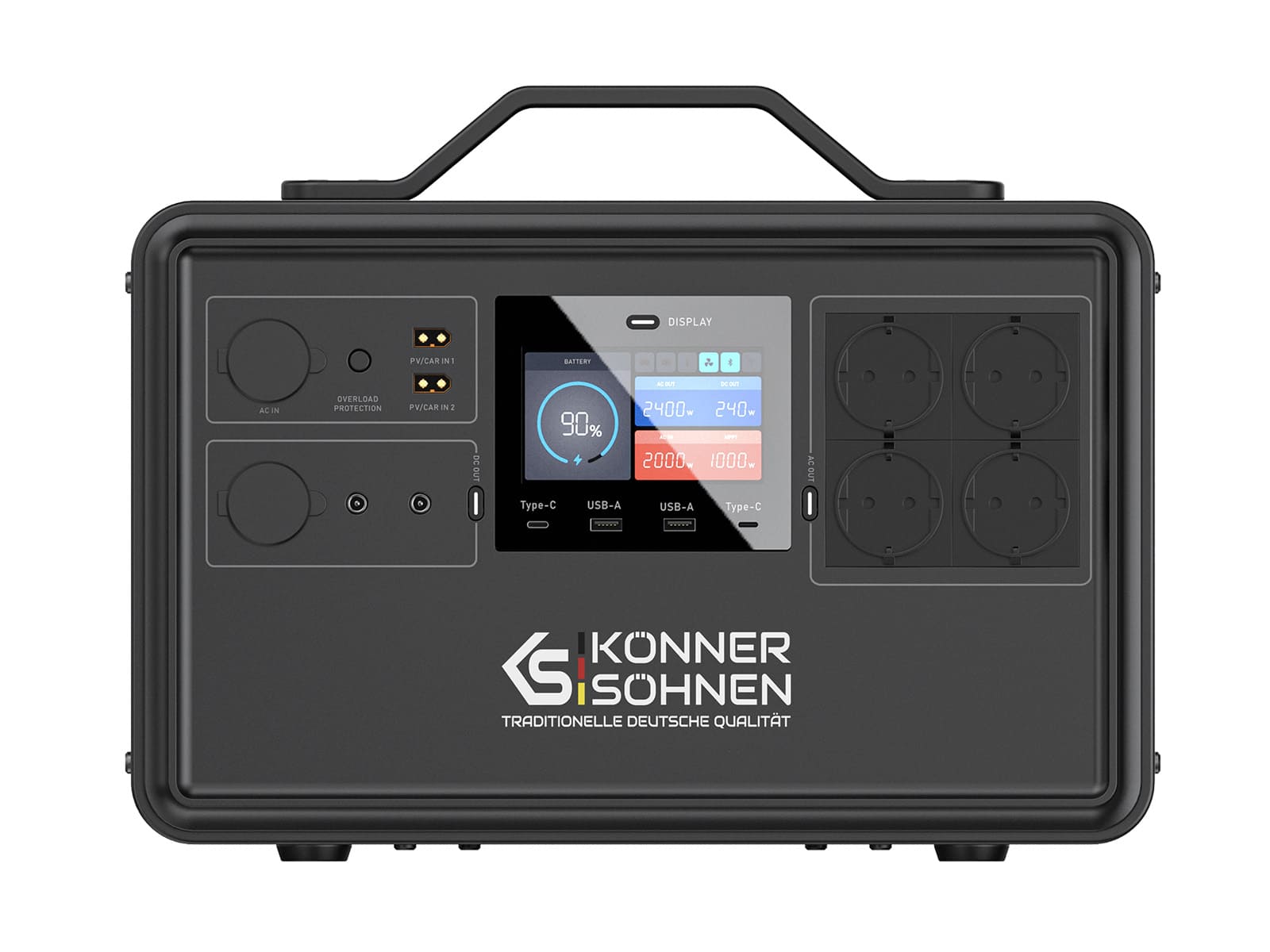 KS 2400PS – Mobilna stacja zasilania 2400W | Power Station LiFePO4