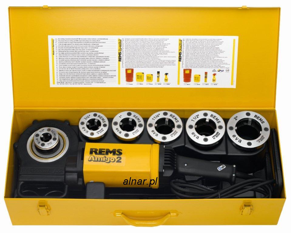 REMS Amigo 2 SET – Gwintownica elektryczna 1/8"-2" | Profesjonalna ...